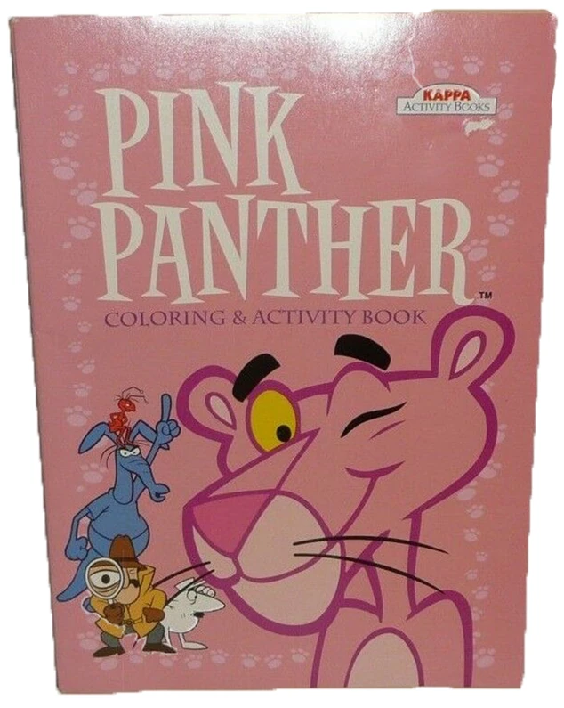 Coloring and Activity Book - Kappa Books | The Pink Panther Wiki | Fandom
