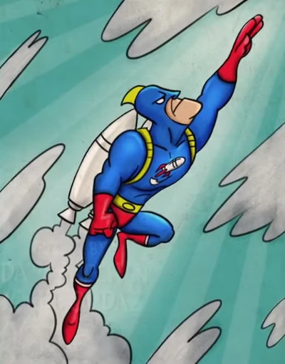 Rocket Man Superhero