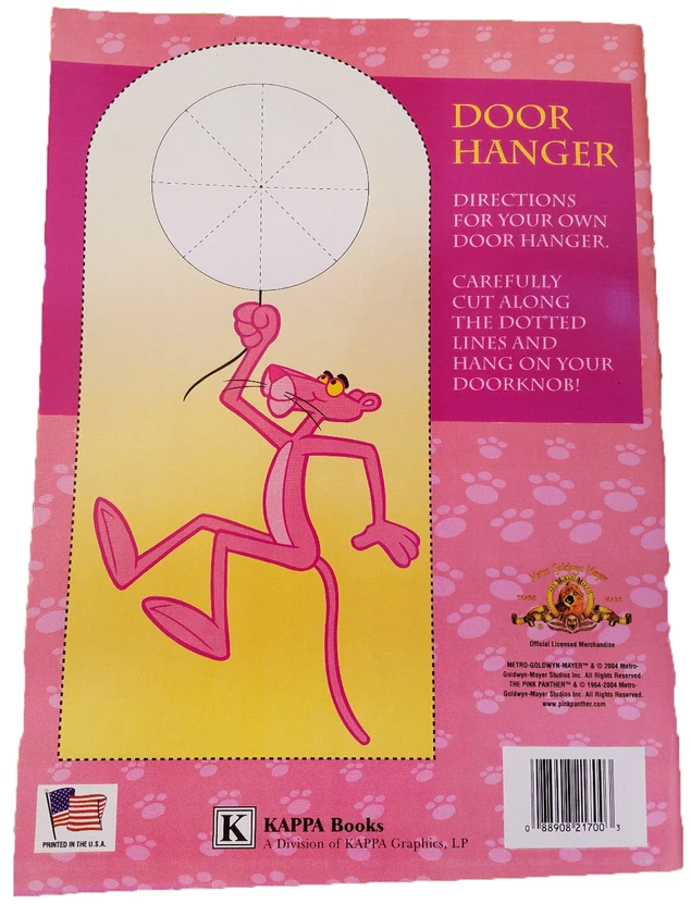 Coloring and Activity Book - Kappa Books | The Pink Panther Wiki | Fandom