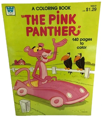 pink panther and pals coloring pages