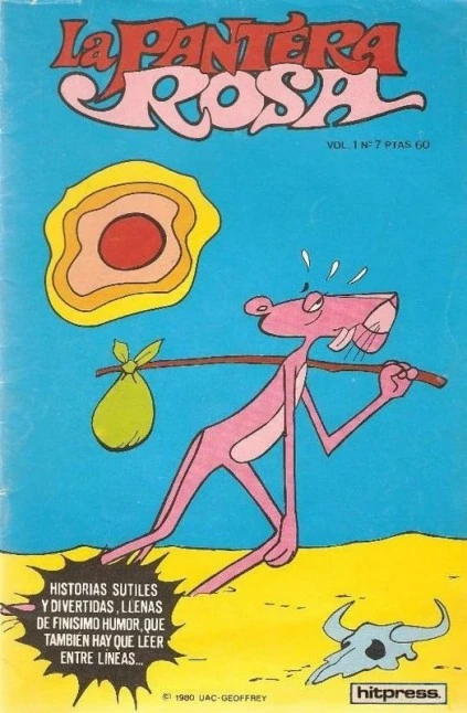 Hitpress - La Pantera Rosa vol 1 no 07 | The Pink Panther Wiki | Fandom