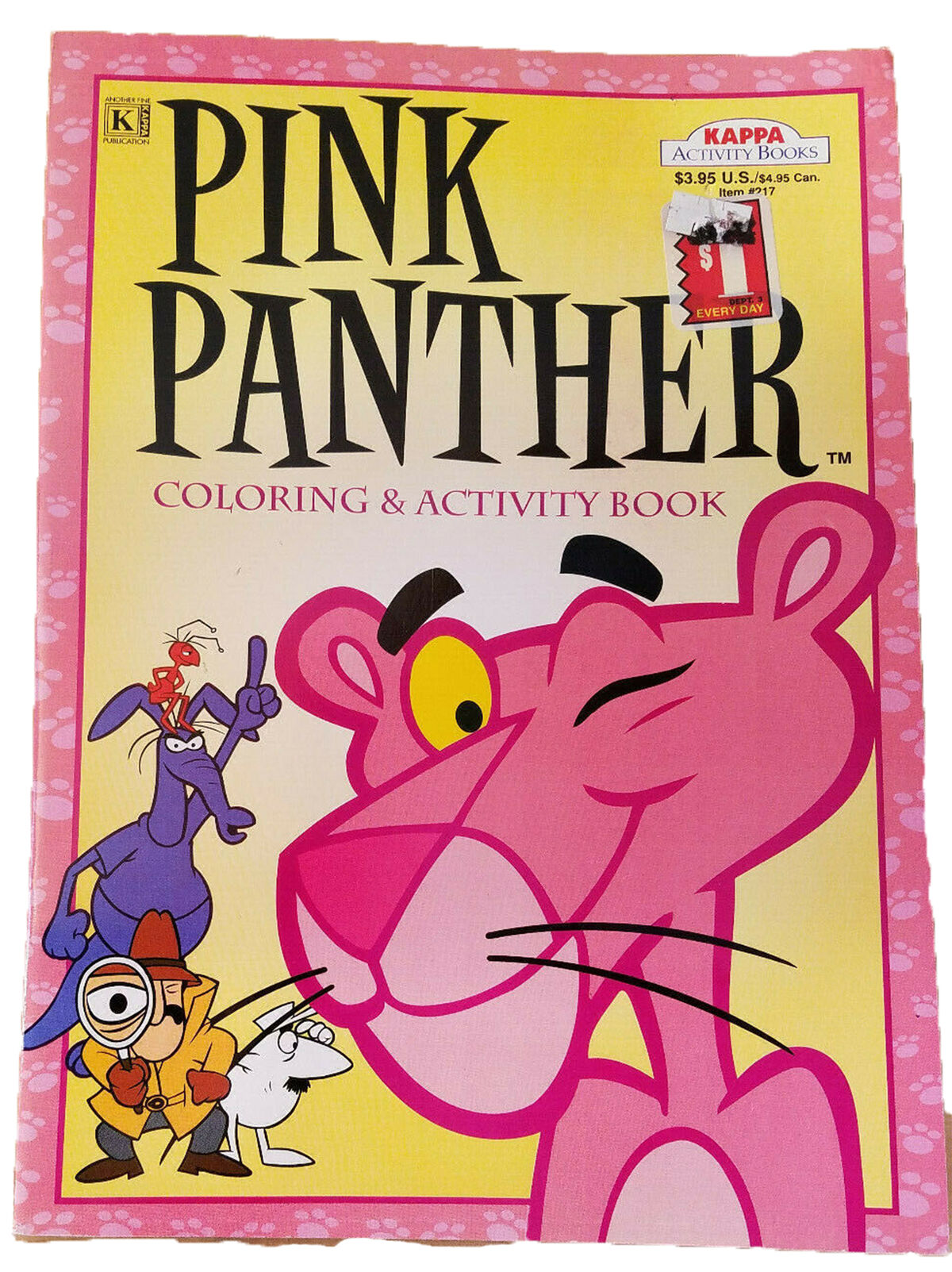 Coloring and Activity Book - Kappa Books/Gallery | The Pink Panther ...