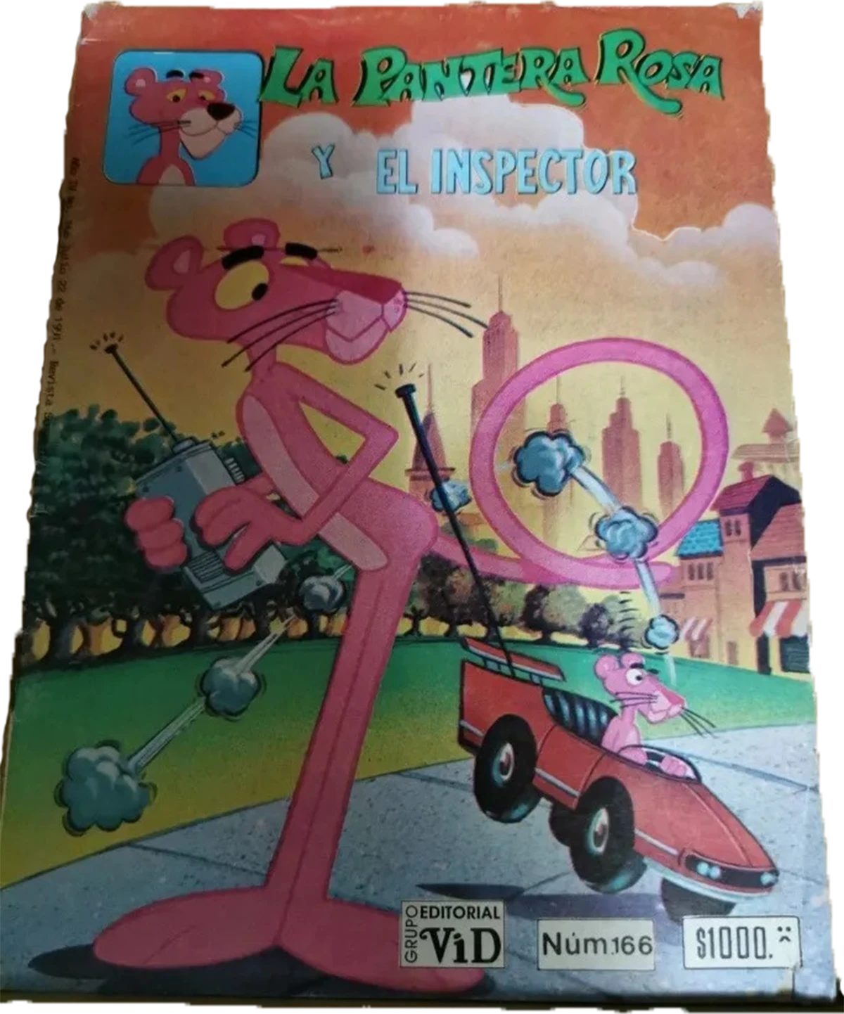 Editorial Vid - La Pantera Rosa vol 1 - 166 (Mexican Comic) | The Pink ...