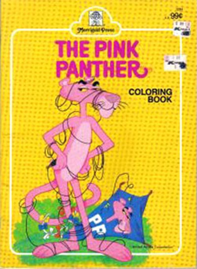 the pink panther coloring book