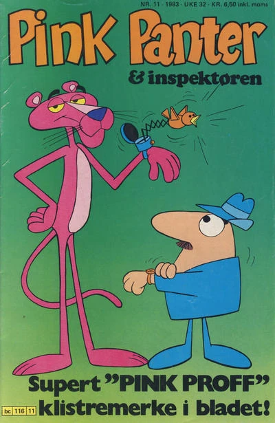 Semic - Pink Panter 1983-11 (Norwegian Comic) | The Pink Panther Wiki ...