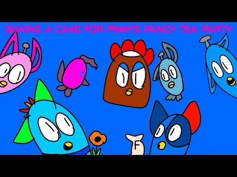 Baking A Cake For Pinky’s Fancy Tea Party | Pinky The Furby Wiki | Fandom