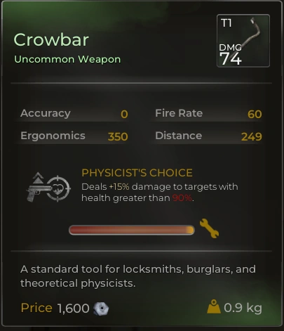 Crowbar | Pioner Wiki | Fandom