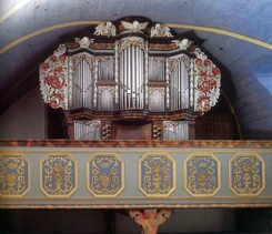 Organ of the Dorfkirche Sankt Maria (Lochtum) | Pipe Organ Wiki | Fandom