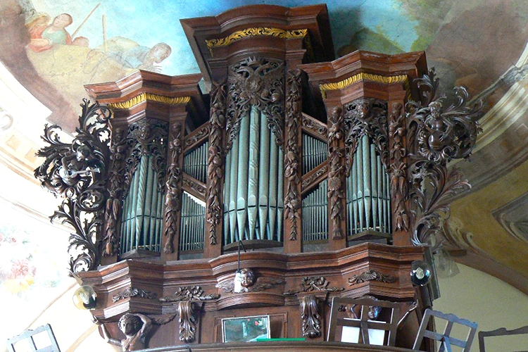 Přelouč - Kostel svatého Jakuba Většího, organ | Pipe Organ Wiki | Fandom