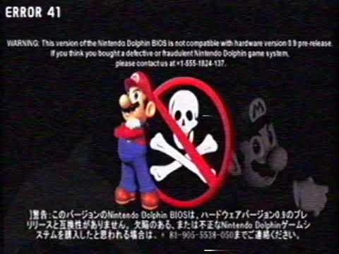 Nintendo Dolphin Anti Piracy Screen | Anti Piracy Screen Wiki | Fandom