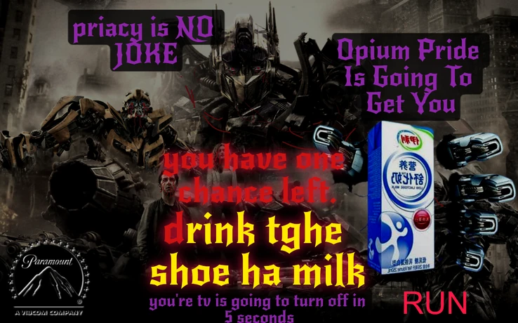 Transformers: Dark of the Moon Anti-Piracy screen | Anti Piracy Screen ...