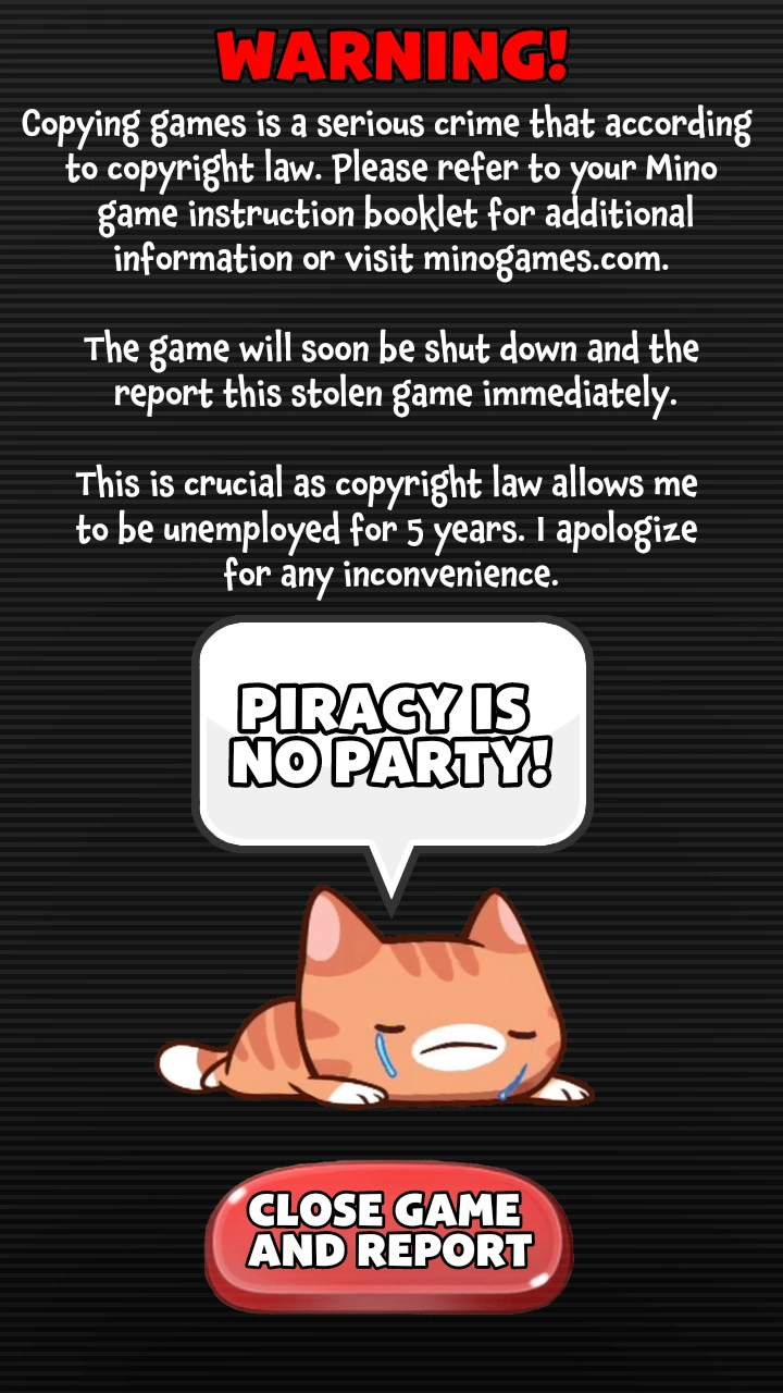 Cat Game - The Cats Collector! Anti-Piracy Screen | Anti Piracy Screen ...