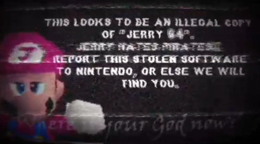 Jerry 64 Anti-Piracy Screen | Anti Piracy Screen Wiki | Fandom