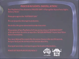 Spongebob SquarePants Lights Camera Pants Anti Piracy Screen | Anti ...