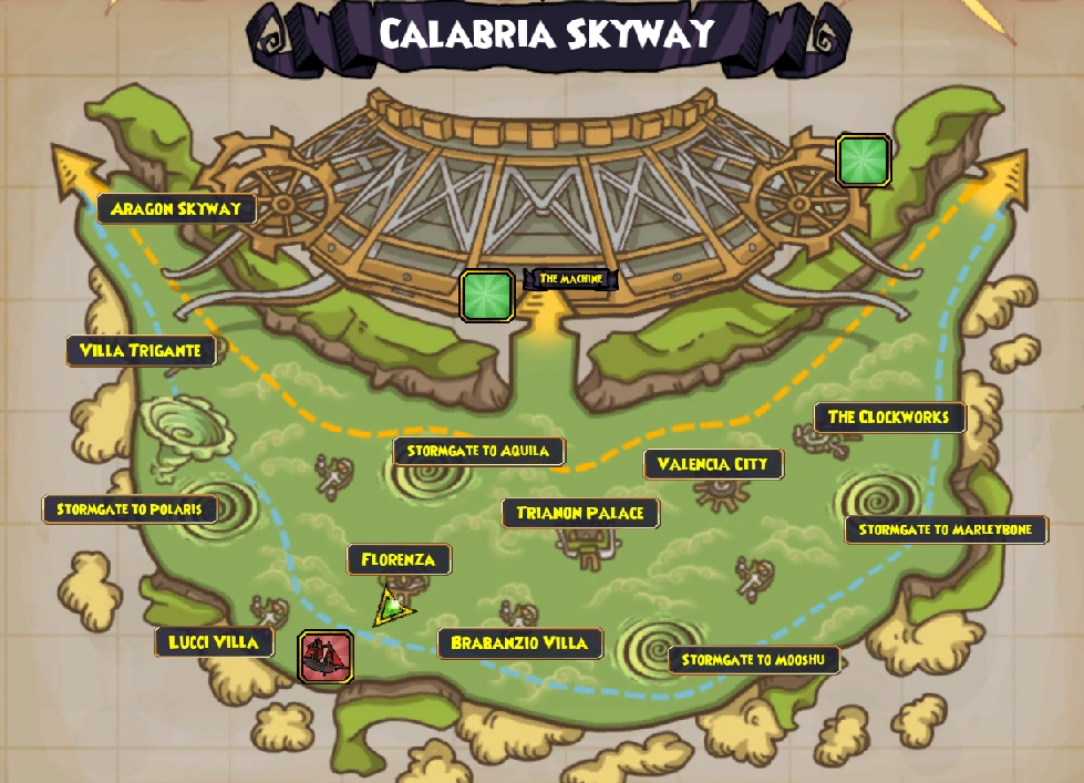 Calabria Skyway | Pirate101 Wiki | Fandom