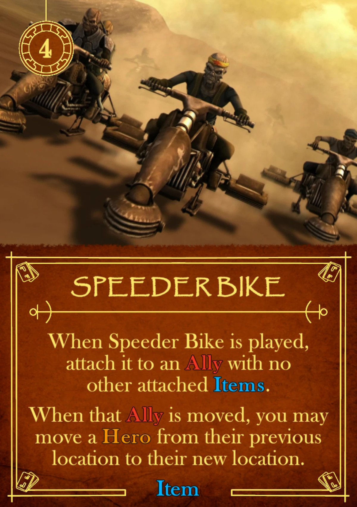 Speeder Bike | Pirate Villainous Wiki | Fandom