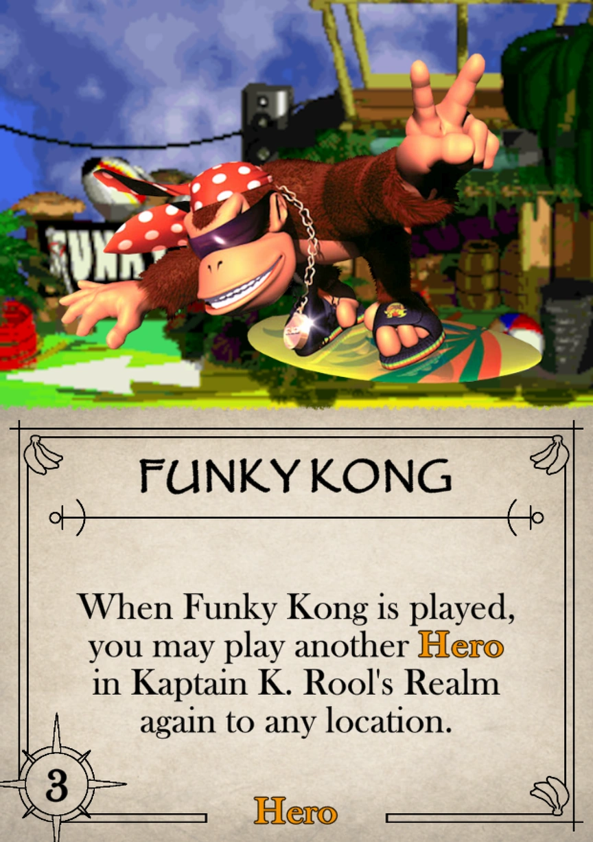 Funky Kong | Pirate Villainous Wiki | Fandom