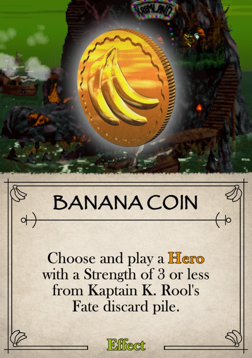 Banana Coin | Pirate Villainous Wiki | Fandom