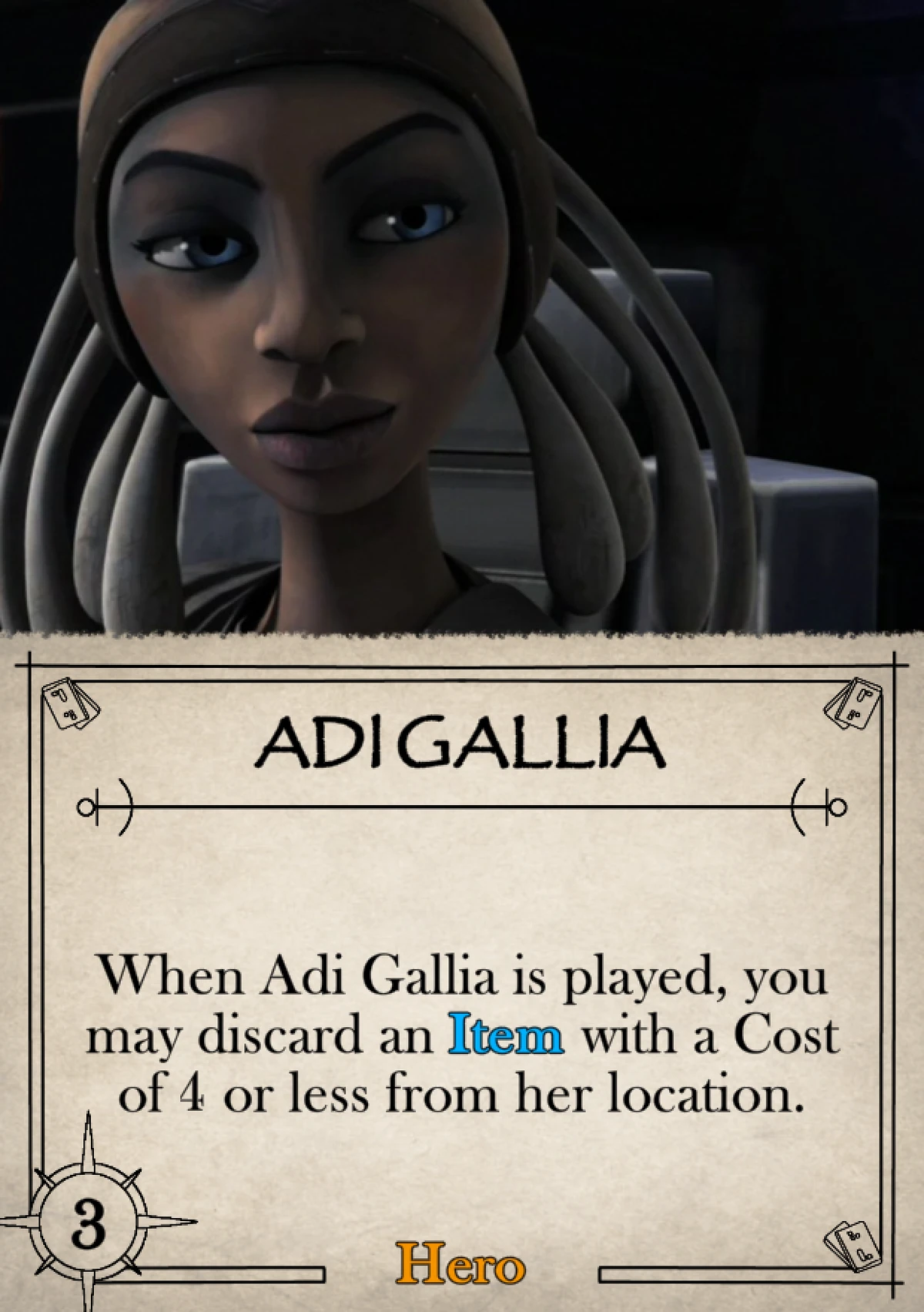 Adi Gallia | Pirate Villainous Wiki | Fandom