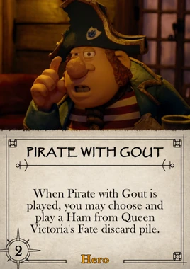 Pirate With Gout | Pirate Villainous Wiki | Fandom