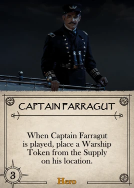 Captain Farragut | Pirate Villainous Wiki | Fandom