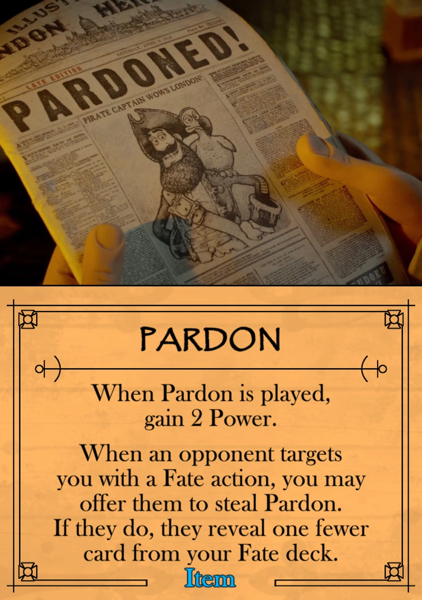 Pardon | Pirate Villainous Wiki | Fandom