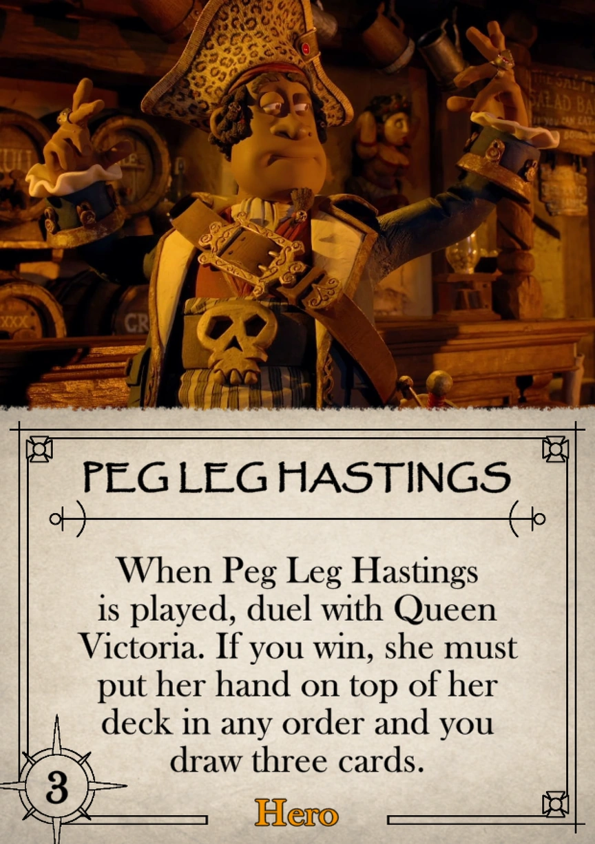 Peg Leg Hastings | Pirate Villainous Wiki | Fandom