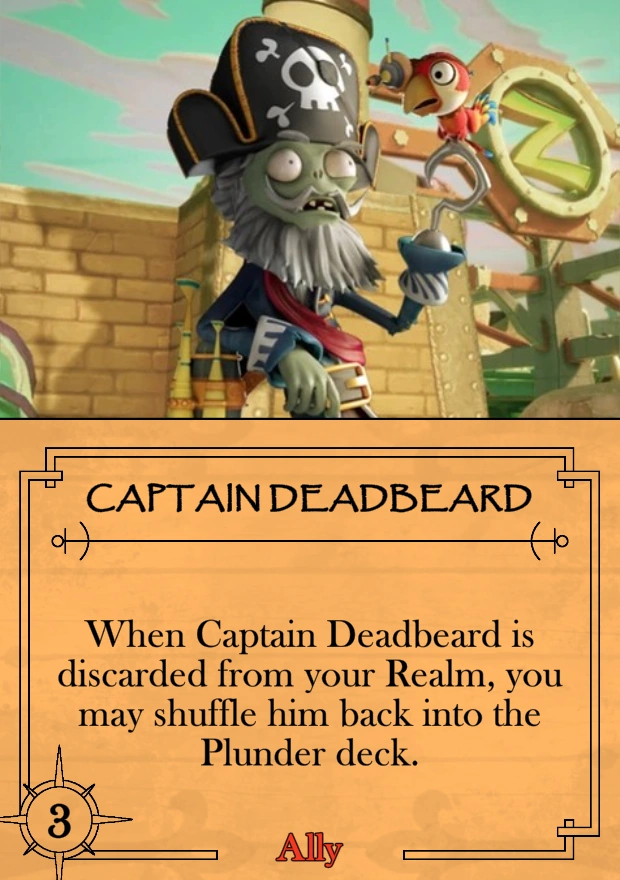 Captain Deadbeard | Pirate Villainous Wiki | Fandom
