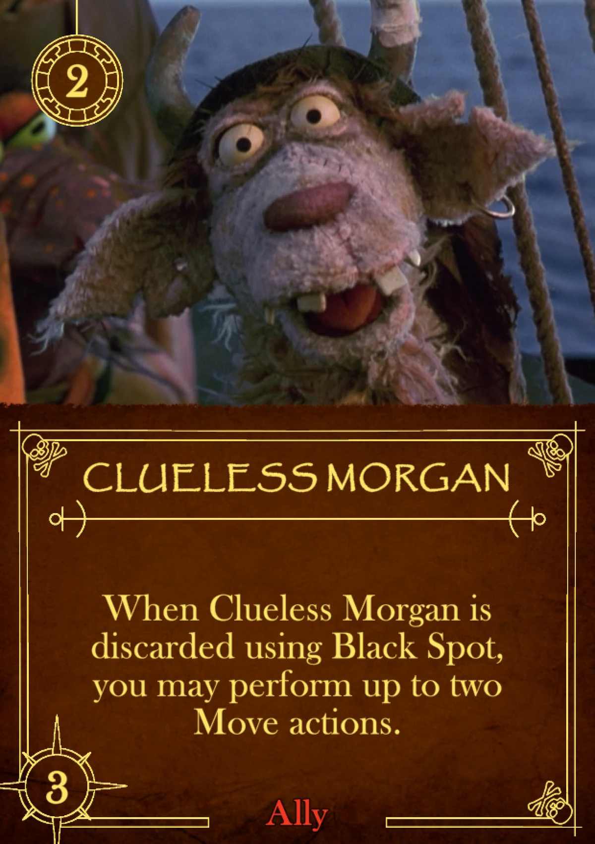 Clueless Morgan | Pirate Villainous Wiki | Fandom