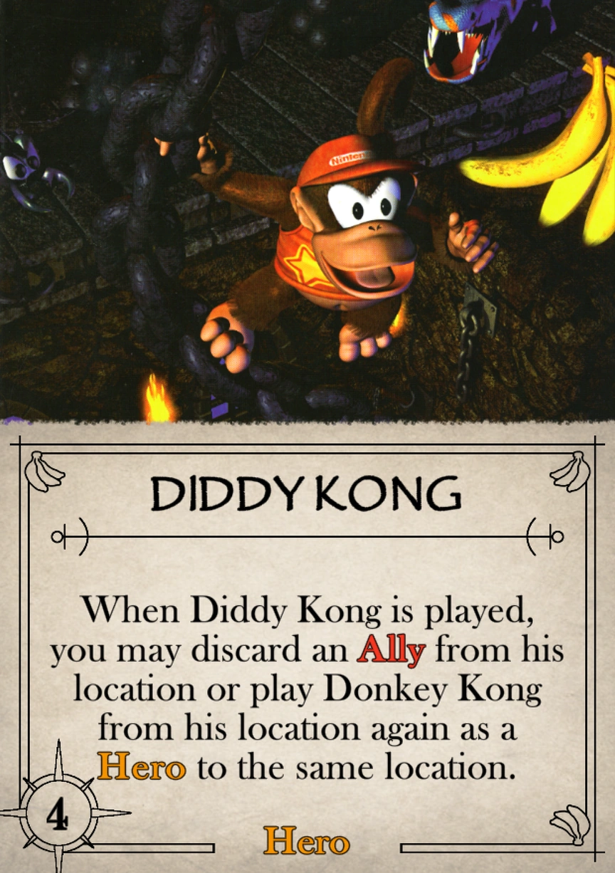 Diddy Kong | Pirate Villainous Wiki | Fandom