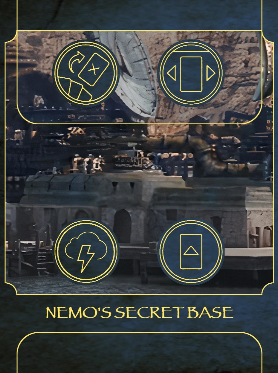 Nemo's Secret Base | Pirate Villainous Wiki | Fandom