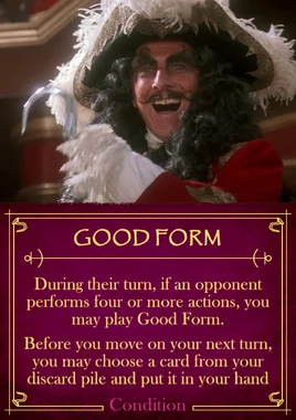 Good Form | Pirate Villainous Wiki | Fandom