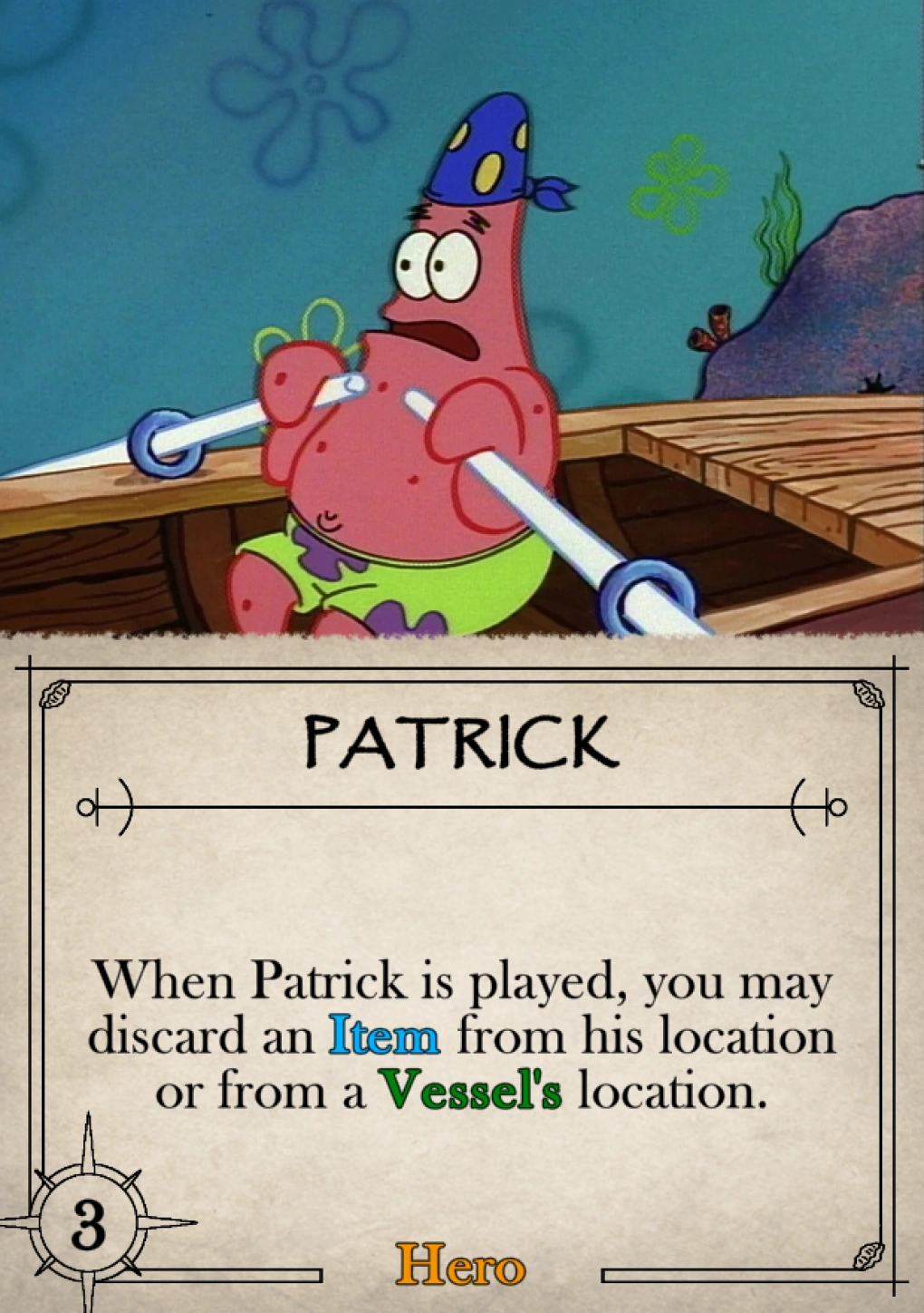 Patrick | Pirate Villainous Wiki | Fandom