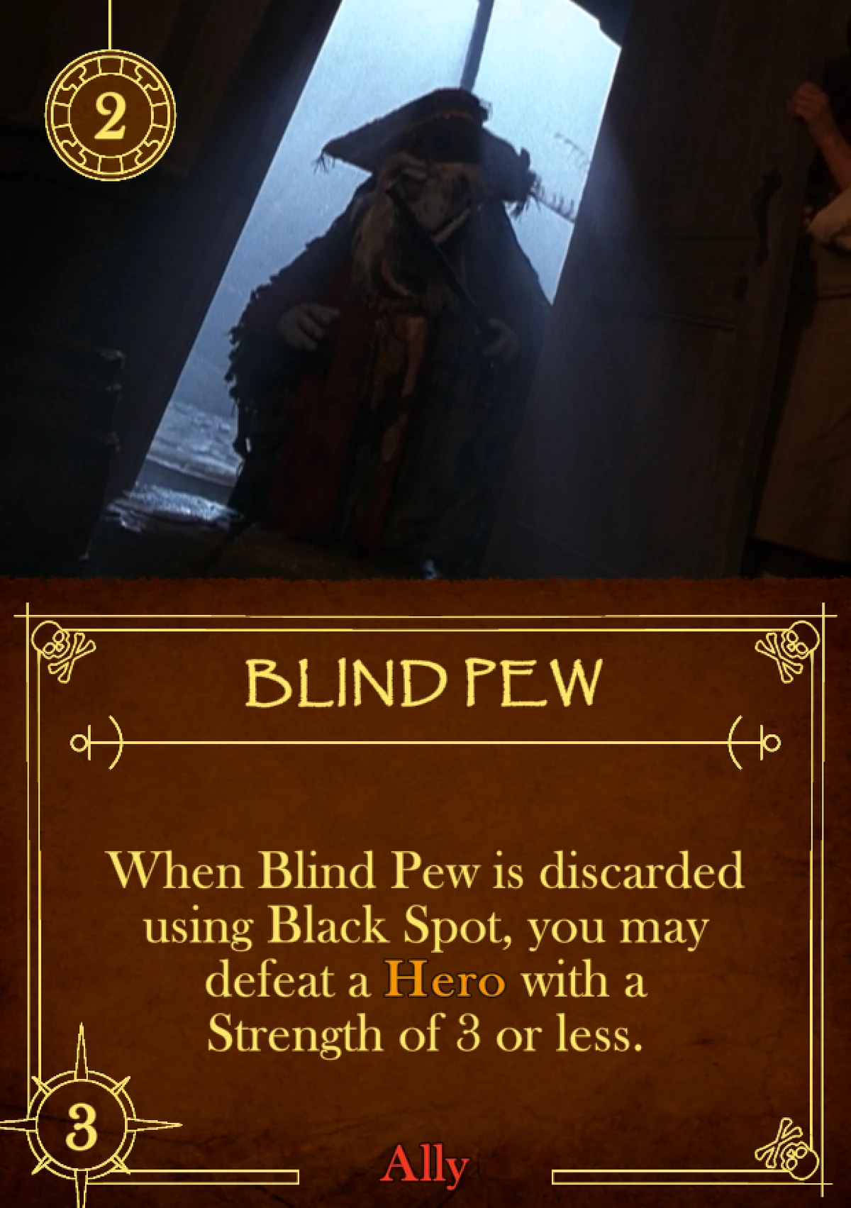 Blind Pew | Pirate Villainous Wiki | Fandom