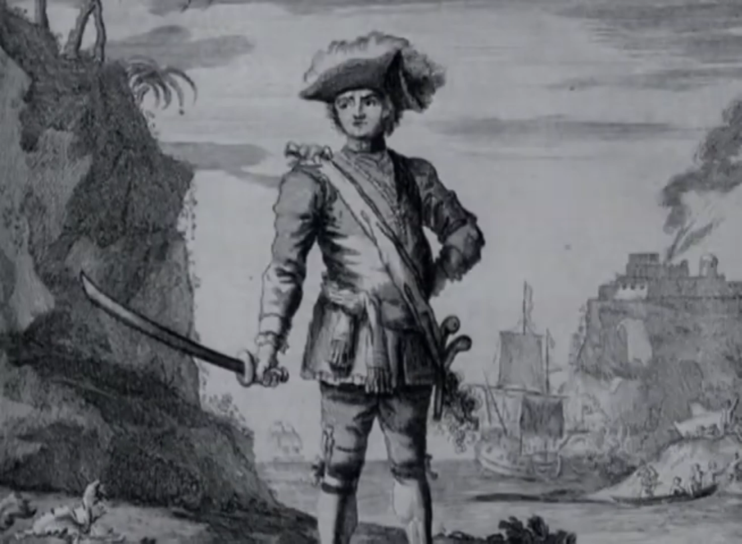 Bartholomew Roberts Map