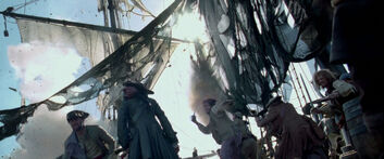 HMS Interceptor gegen Black Pearl | Fluch der Karibik Wiki | Fandom