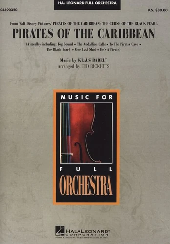 Pirates of the Caribbean: Music for Full Orchestra | Pirates of the ...