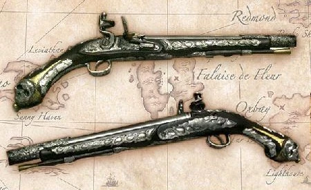 Hector Barbossa's pirate pistol | Pirates of the Caribbean Wiki | Fandom