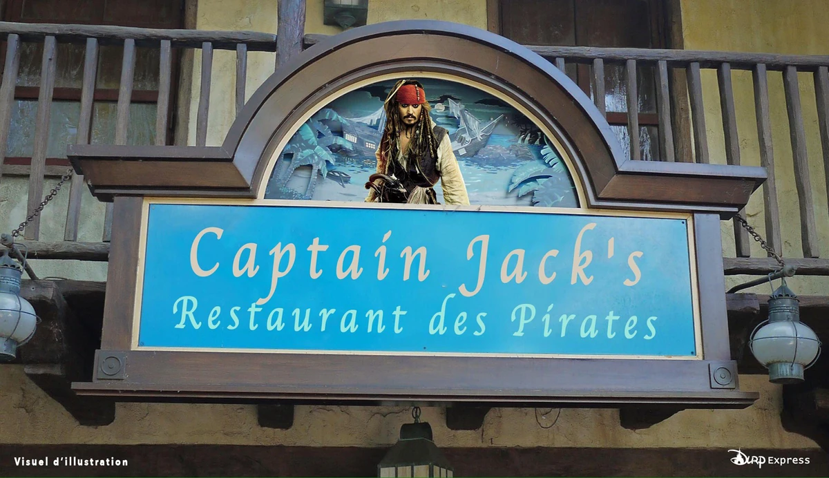 Captain Jack's - Restaurant des Pirates | Pirates of the Caribbean Wiki ...