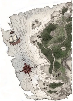 Treasure map | Pirates of the Caribbean Wiki | Fandom