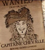 Chevalle, el francés desplumado | Wiki Piratas del Caribe | Fandom