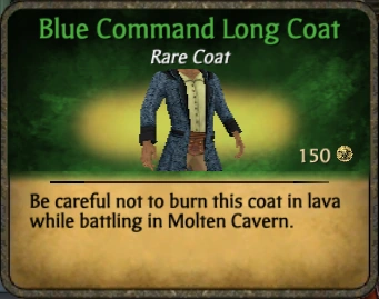 Blue Command Coat | Pirates Online Wiki | Fandom
