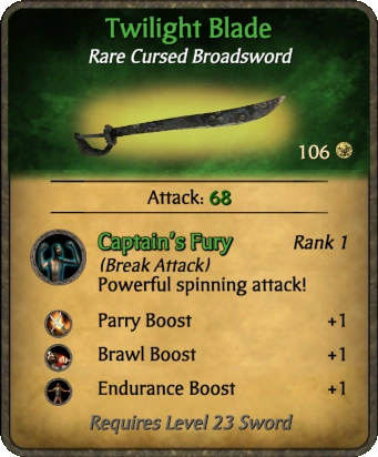 Twilight Blade | Pirates Online Wiki | Fandom
