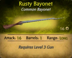 Rusty Bayonet | Pirates Online Wiki | Fandom