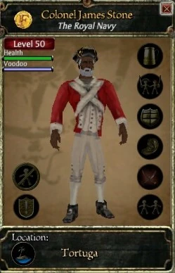 Colonel James Stone | Pirates Online Wiki | Fandom