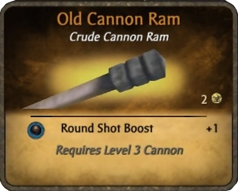 Old Cannon Ram | Pirates Online Wiki | Fandom