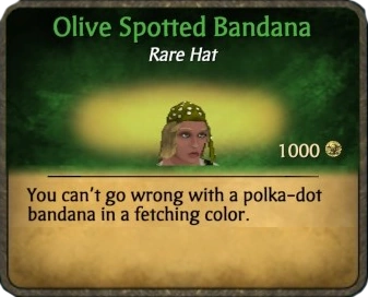 Spotted Bandana | Pirates Online Wiki | Fandom