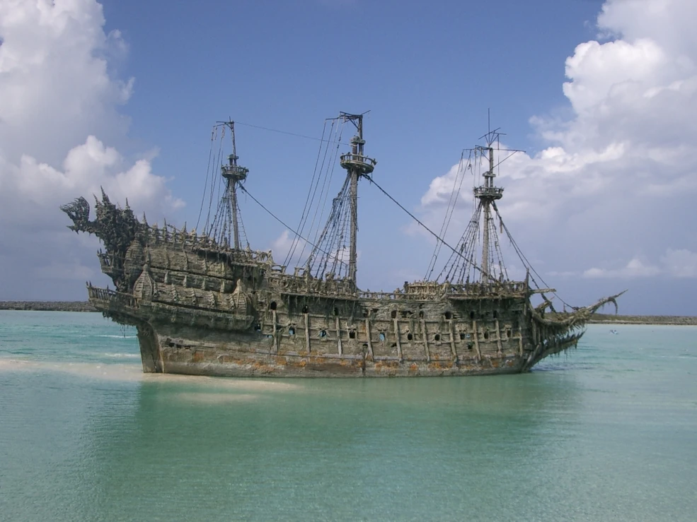 Flying Dutchman Pirates The Flying Dutchman Pirates Of The Caribbean