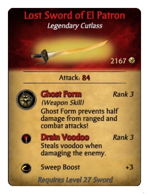 Potco Legendary Weapons
