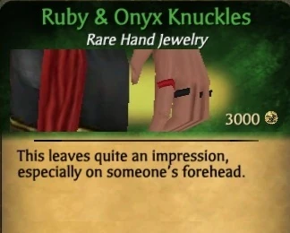 Ruby & Onyx Knuckles | Pirates Online Wiki | Fandom